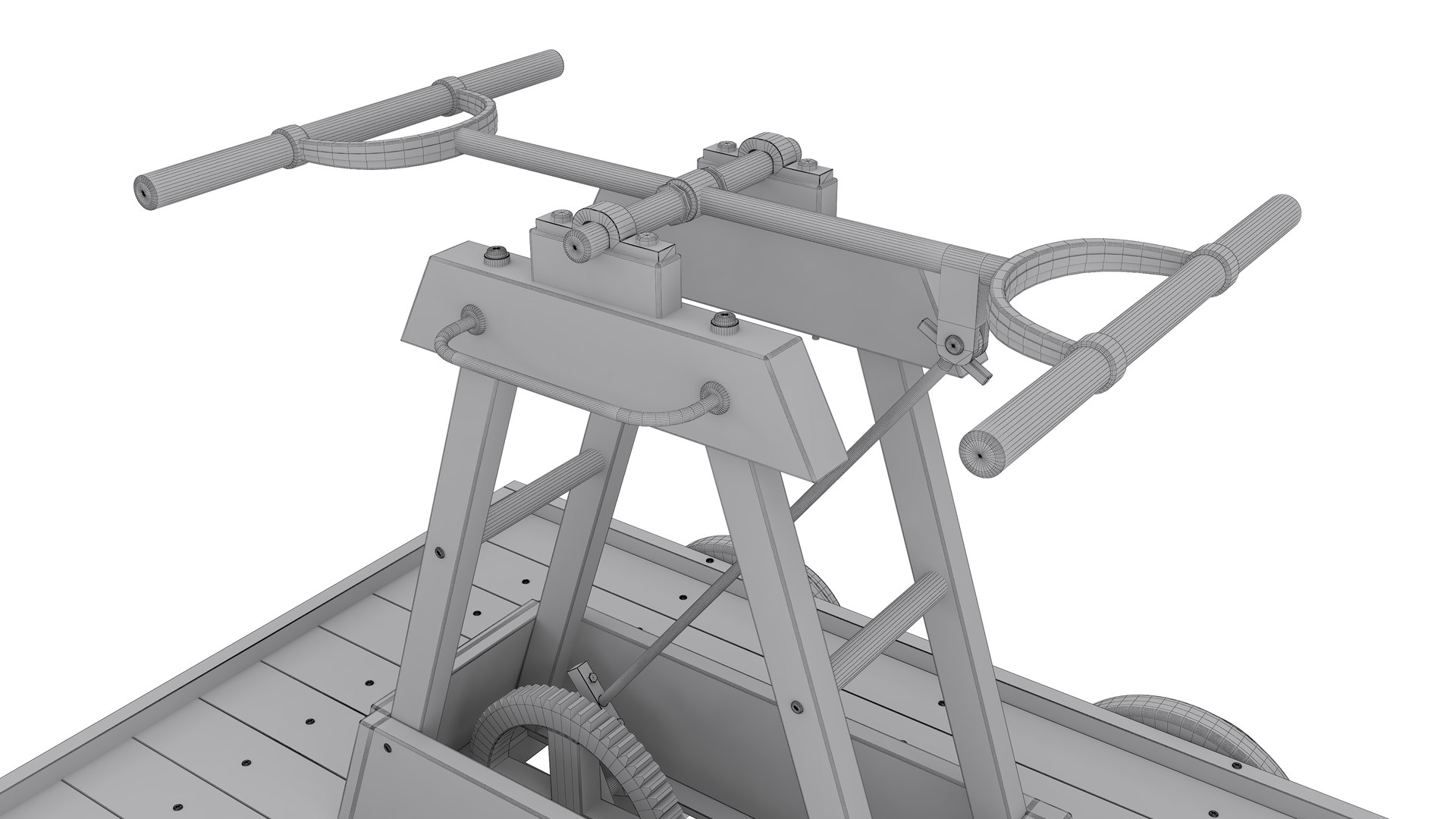 Rail Handcar And Mine Cart 3D Model - TurboSquid 2245274