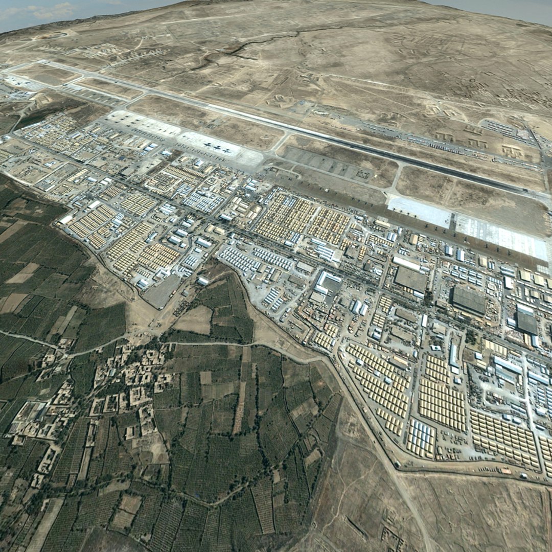 3d 3ds air base terrain