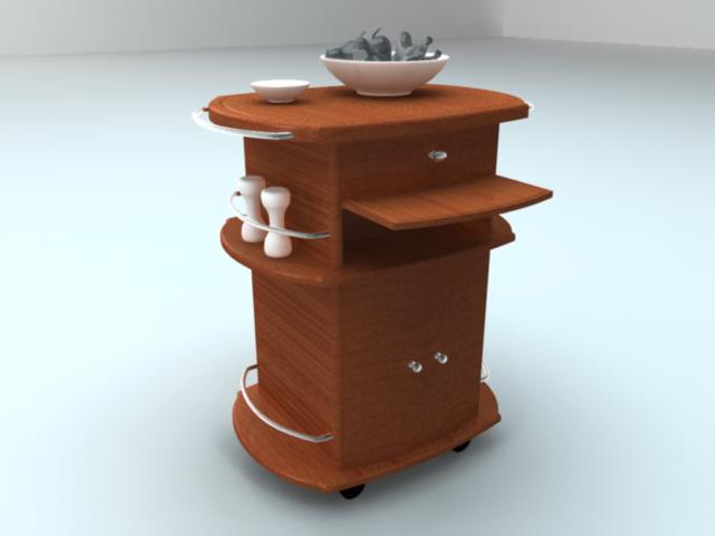 3d Model Kitchen Table