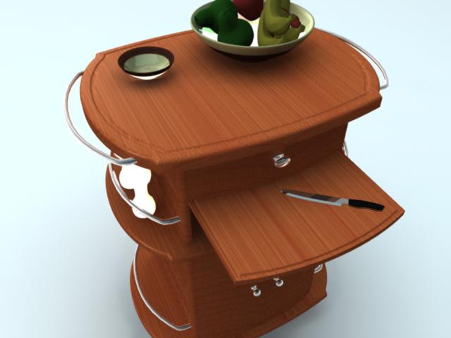 3d Model Kitchen Table