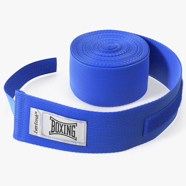Boxing Hand Wrap Blue Fur 3D 모델 - TurboSquid 1942077