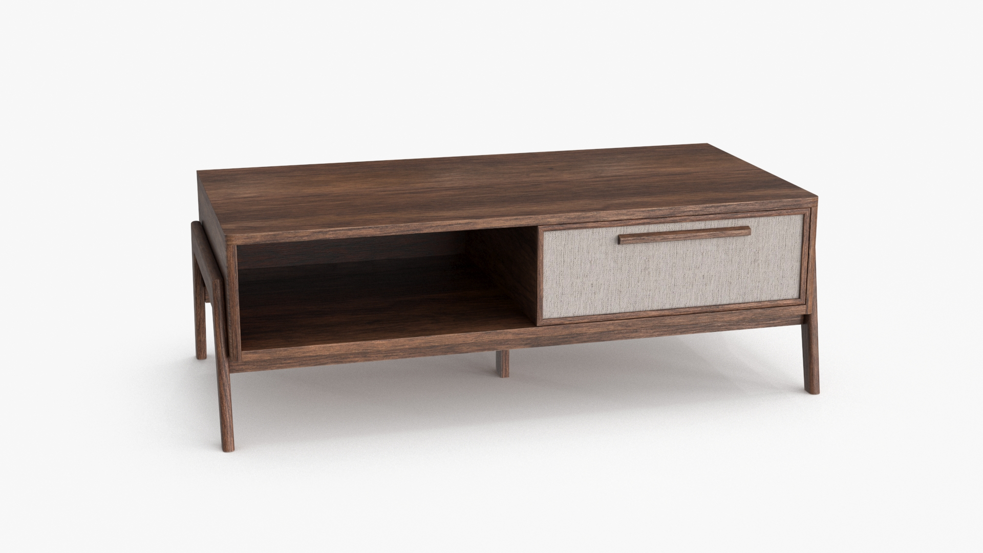 3D Nadene Coffee Table Brown - TurboSquid 2339835