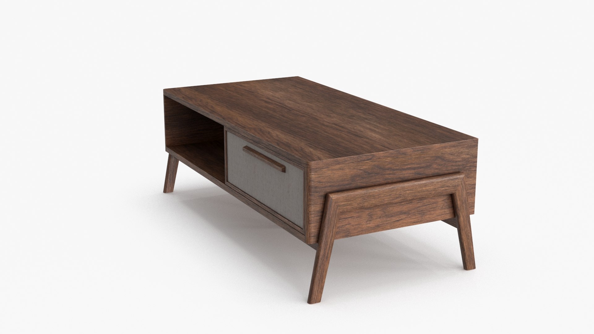 3D Nadene Coffee Table Brown - TurboSquid 2339835