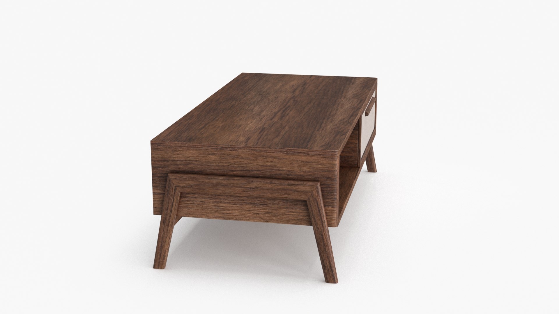 3D Nadene Coffee Table Brown - TurboSquid 2339835