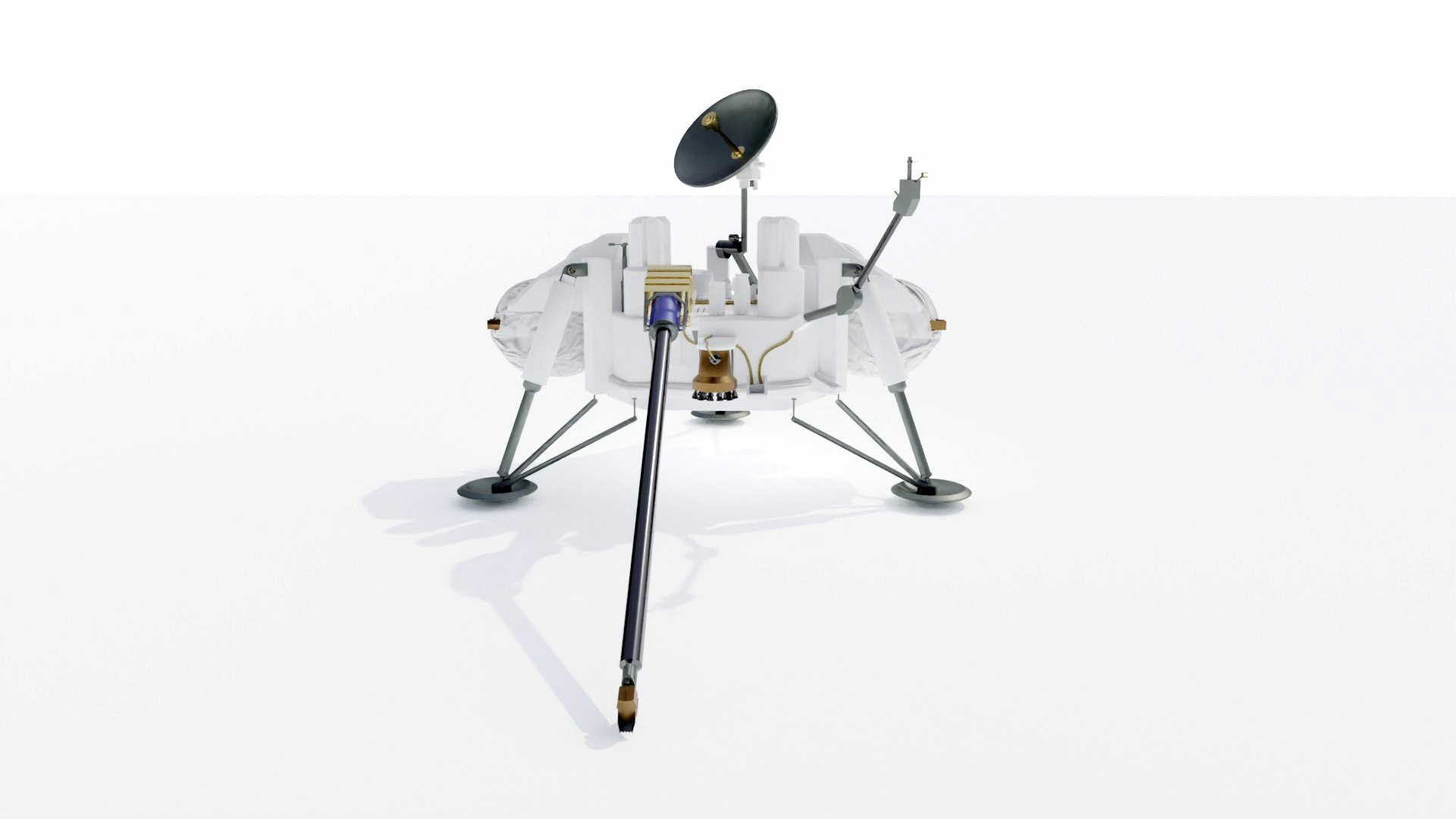Viking Mars Landers Probes 3d Model