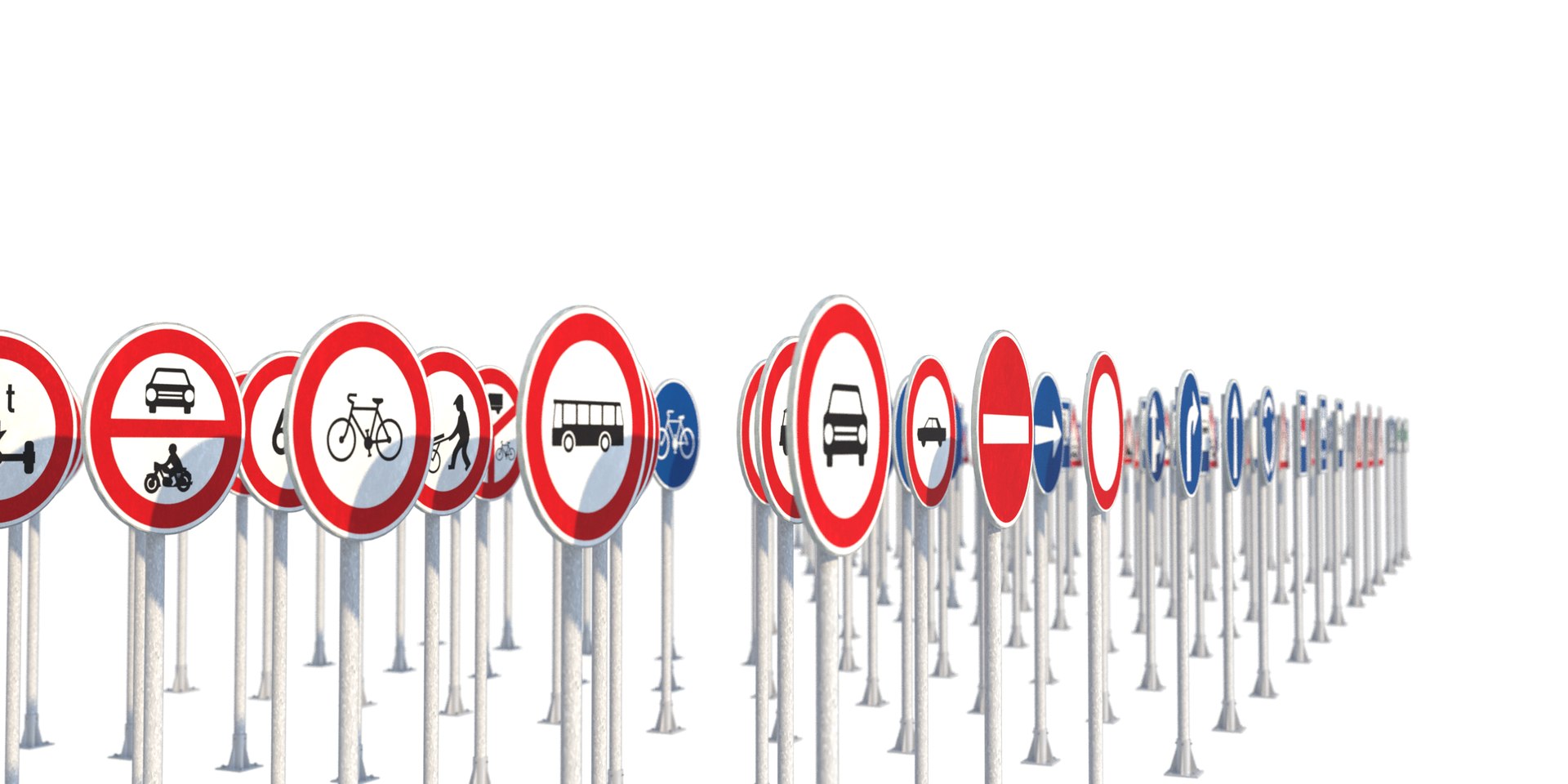 Rhino Czech Traffic Road Signs