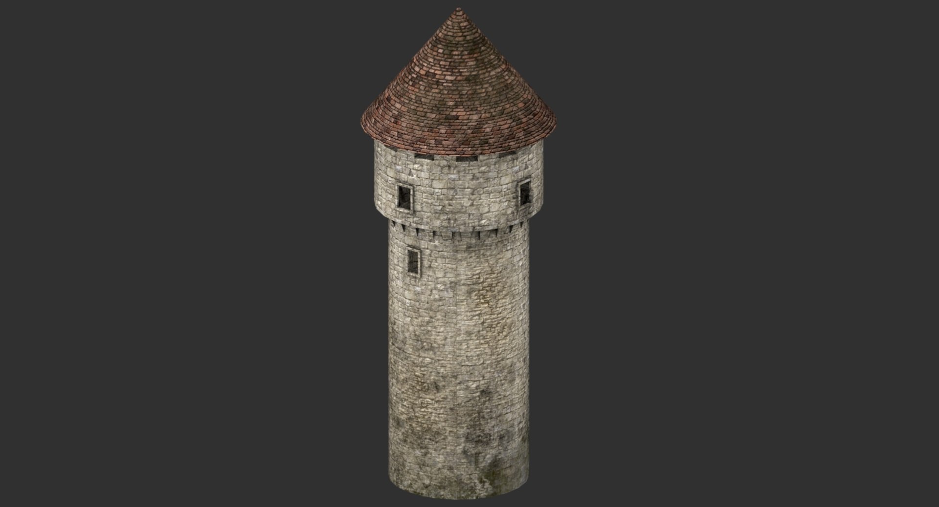 Blender Tower Medieval 3D Model - TurboSquid 1333713