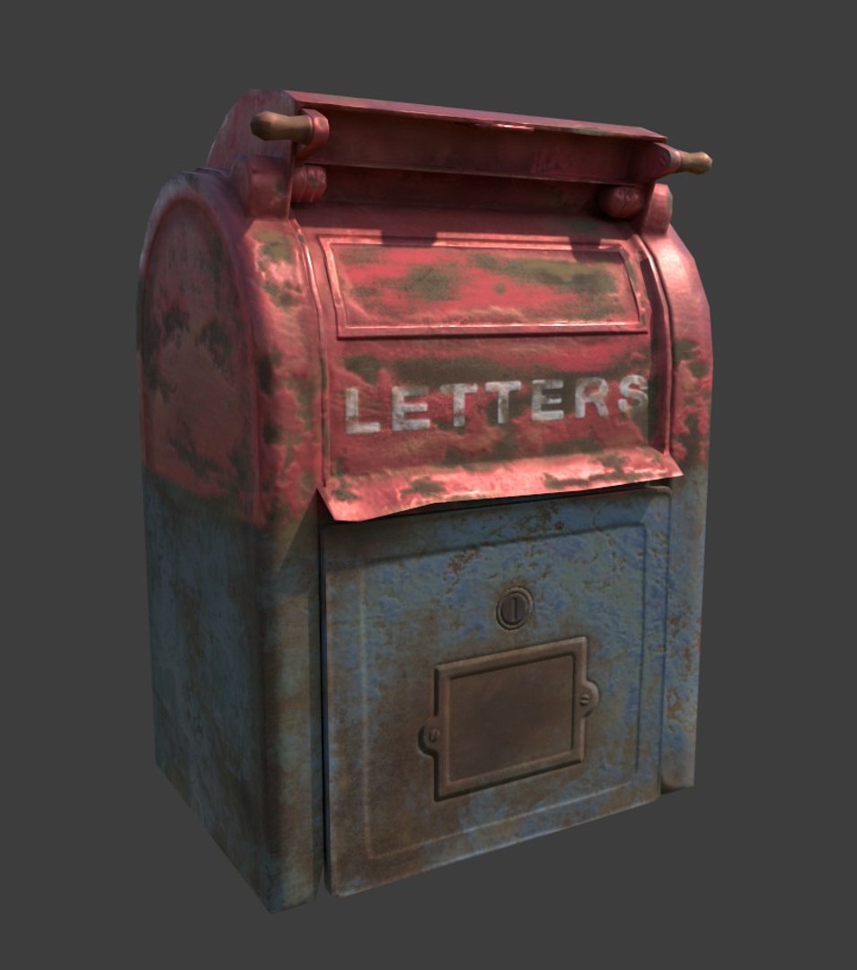 3D Mail Box - TurboSquid 1828569