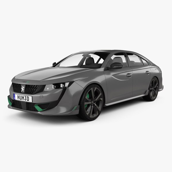 Peugeot 508 Sport Engineered liftback 20223D模型 - TurboSquid 1929841
