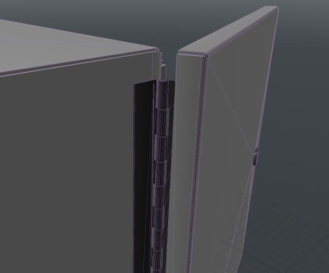 3d Model Of Steel Panel Box