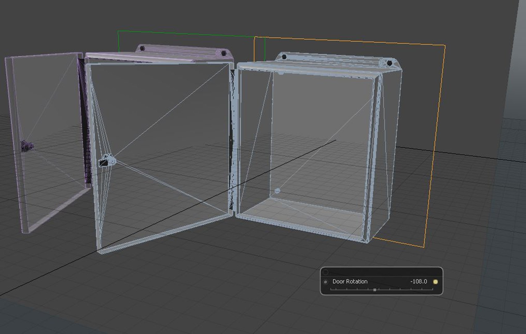 3d Model Of Steel Panel Box