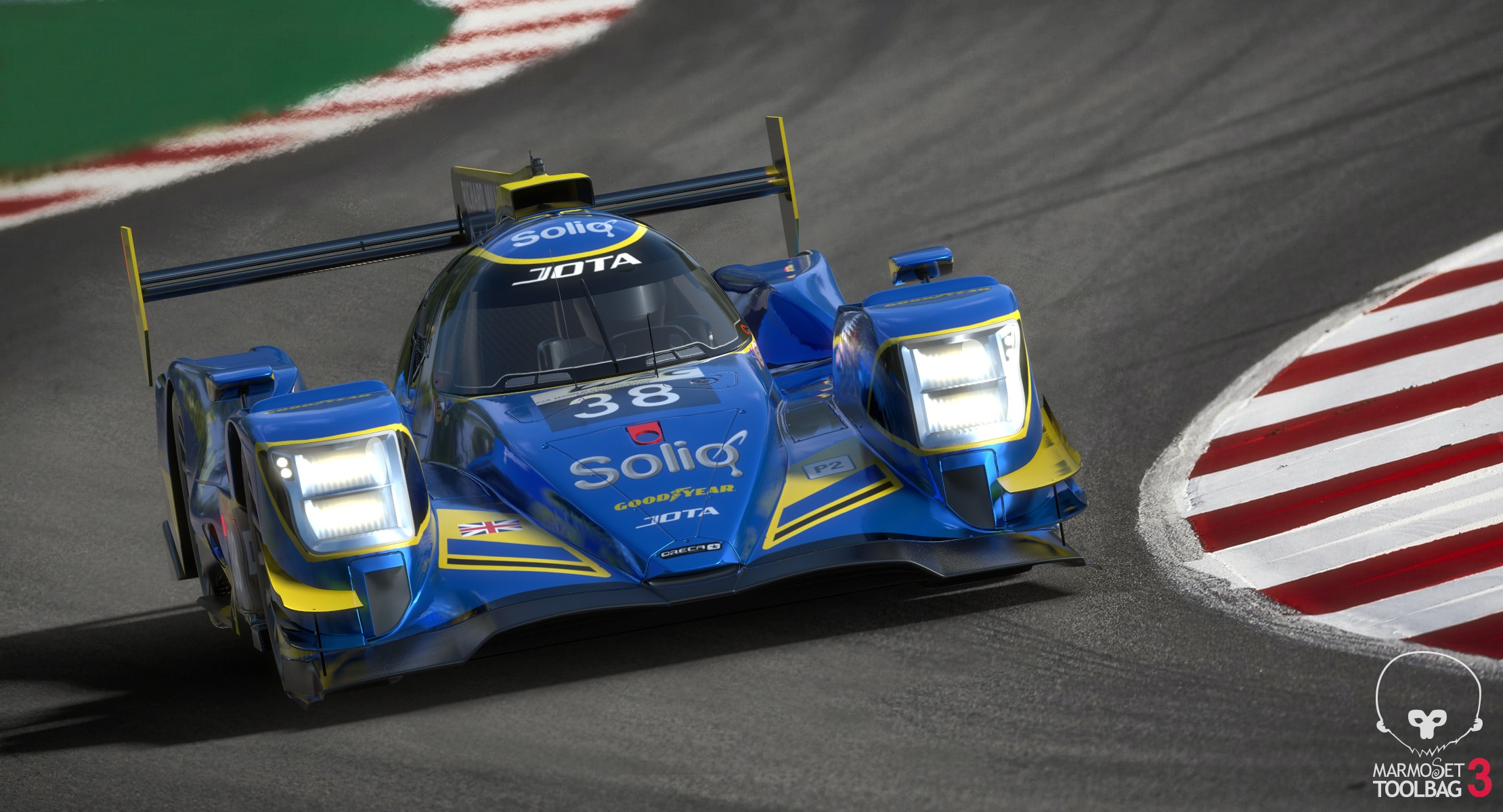3D jota sport wec lmp2 - TurboSquid 1546740