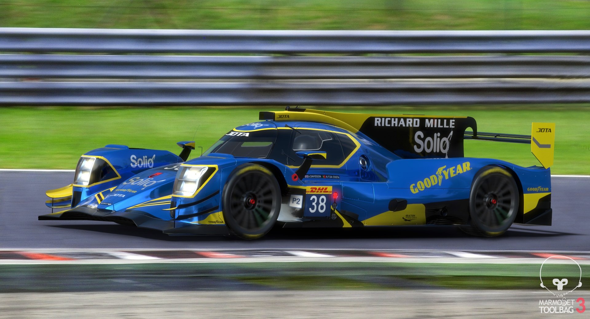 3D Jota Sport Wec Lmp2 - TurboSquid 1546740