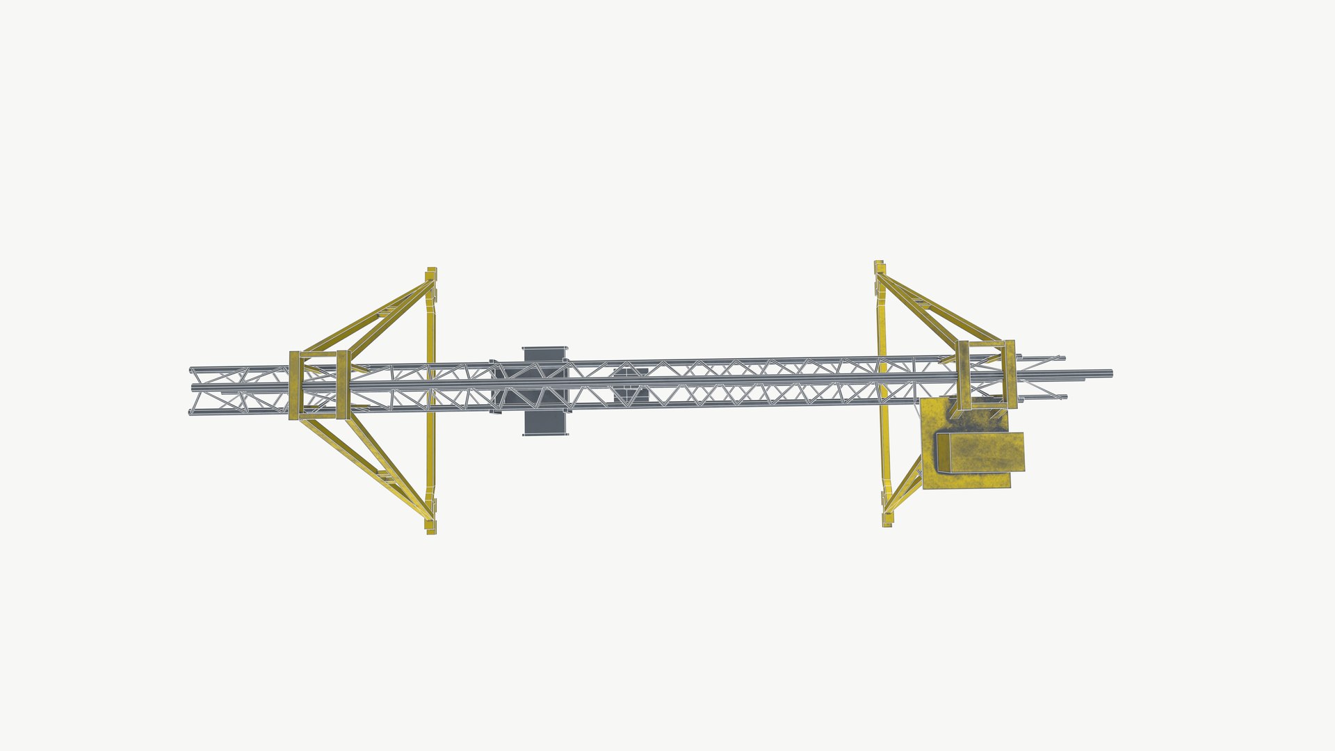 Gantry Crane 3D Model - TurboSquid 2271751