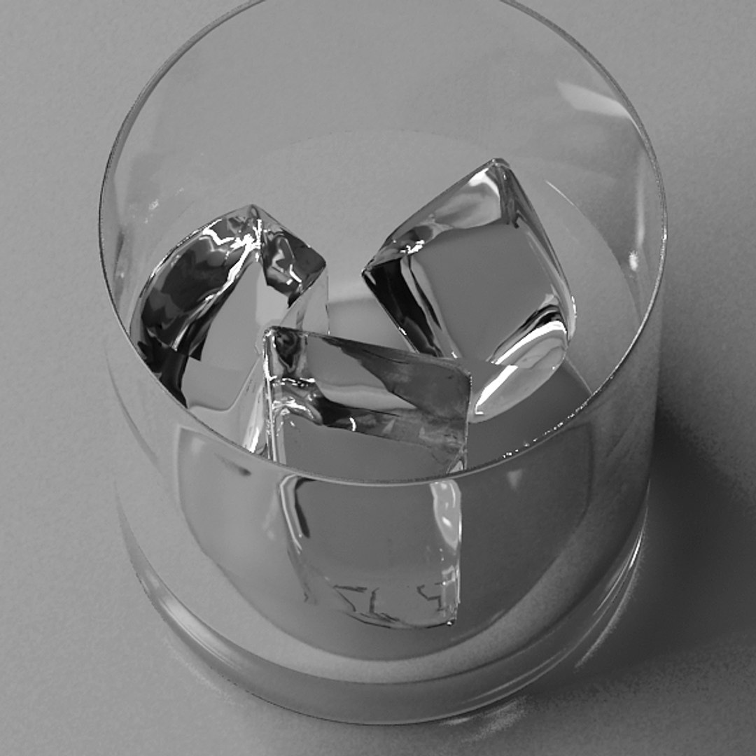 3dsmax Glass Ice