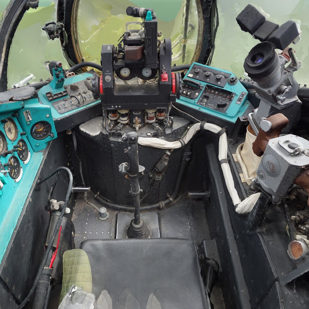 3D model Mi-24 Pilot Gunner Photogrammetry Scan - TurboSquid 2179464