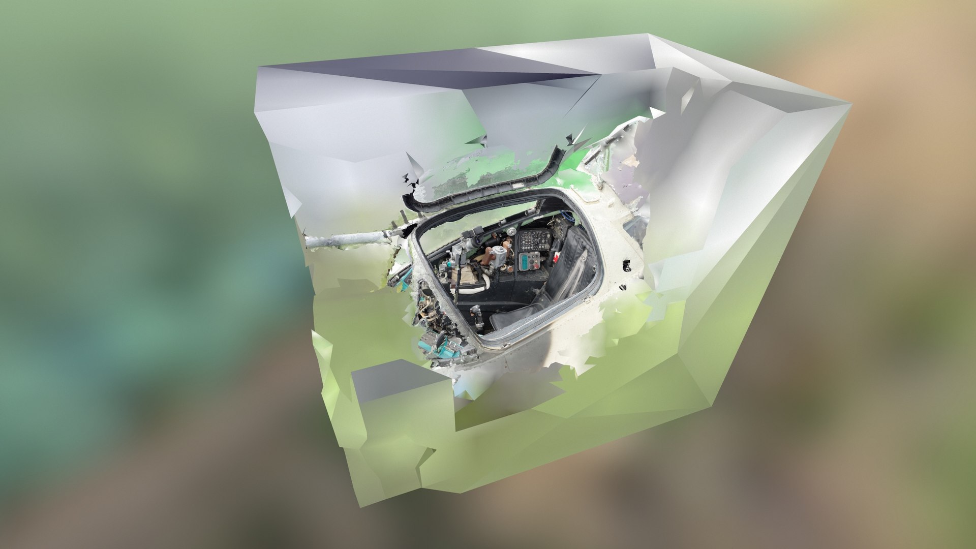 3D Model Mi-24 Pilot Gunner Photogrammetry Scan - TurboSquid 2179464