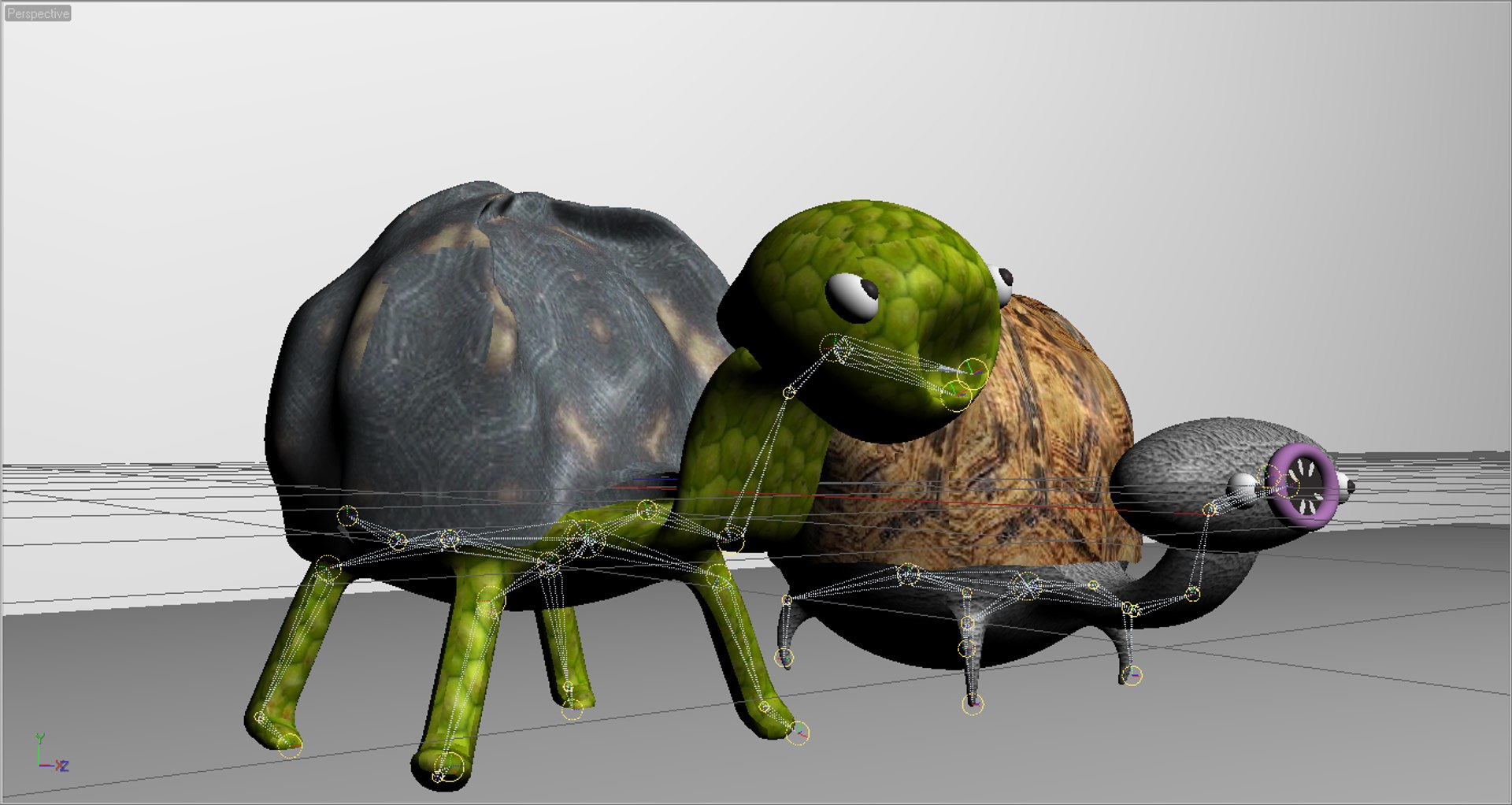 Normal Tortoise Zombie Creatures 3D Model - TurboSquid 1235991