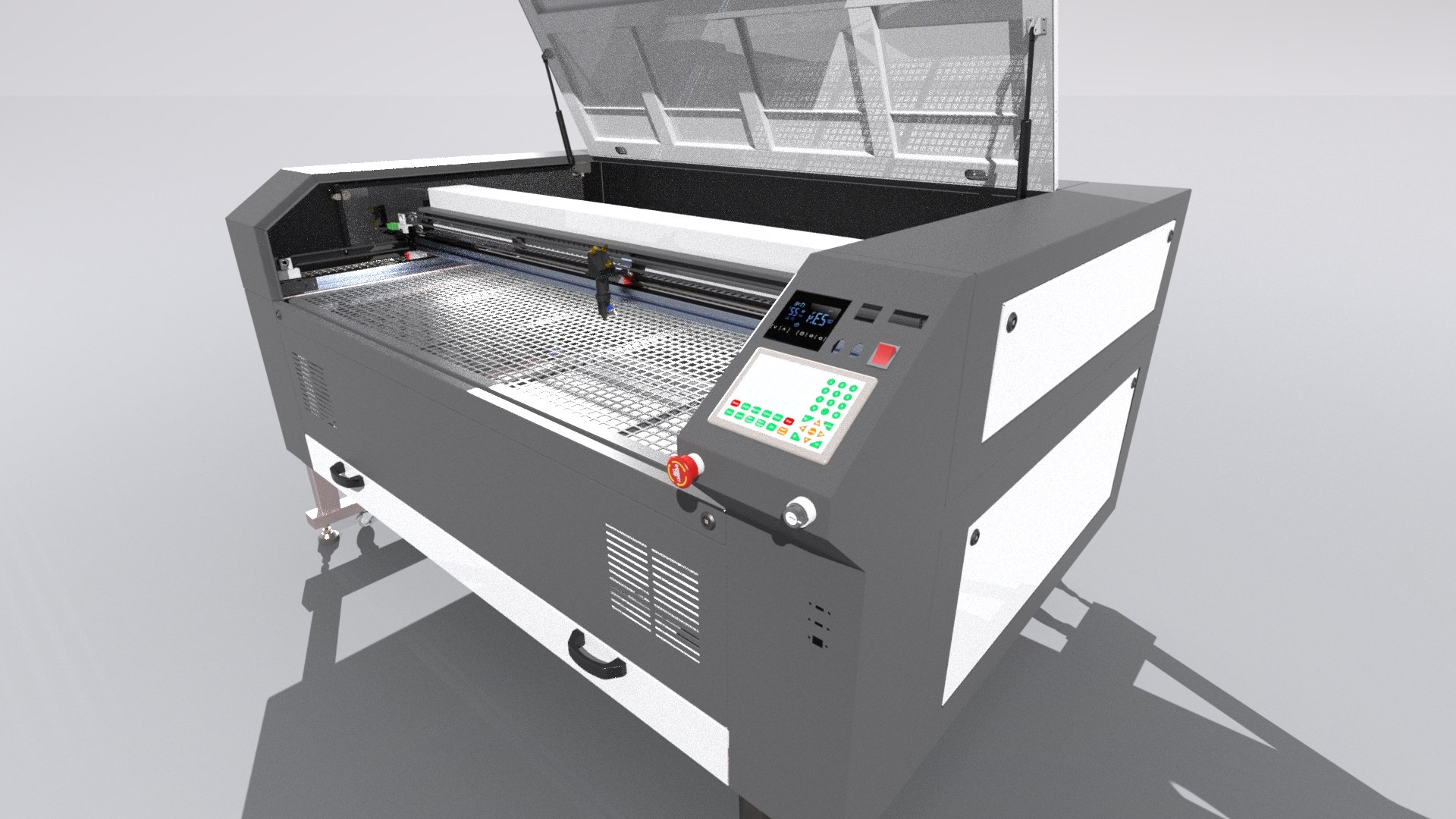 3D Laser Machine CO2 - TurboSquid 1897905
