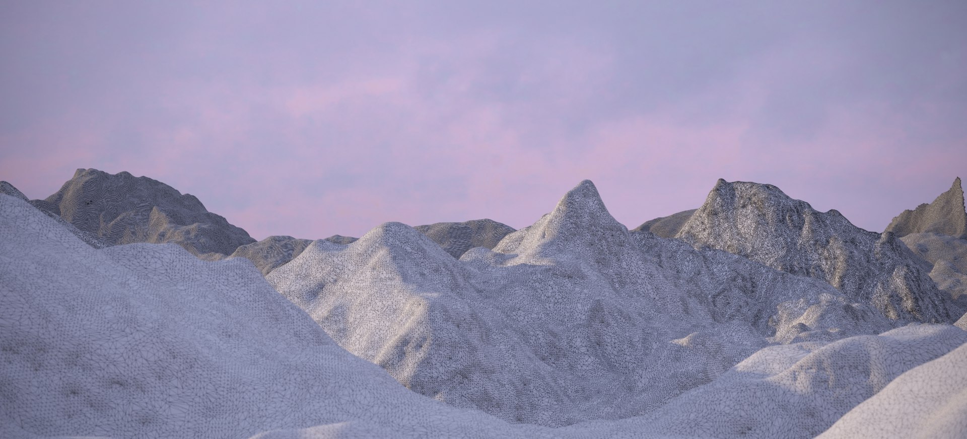 3D THE ALPS WINTER LANDSCAPE 2024 Model - TurboSquid 2391729