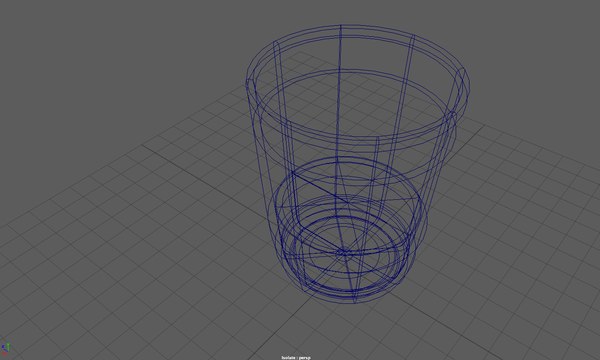3d realistic glass water