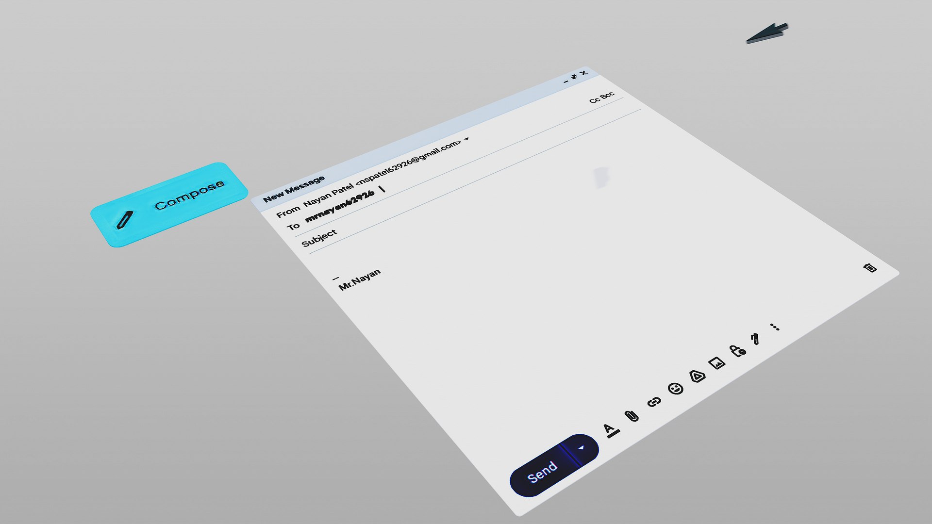 Mail Sending 3D Animation Model - TurboSquid 2052668