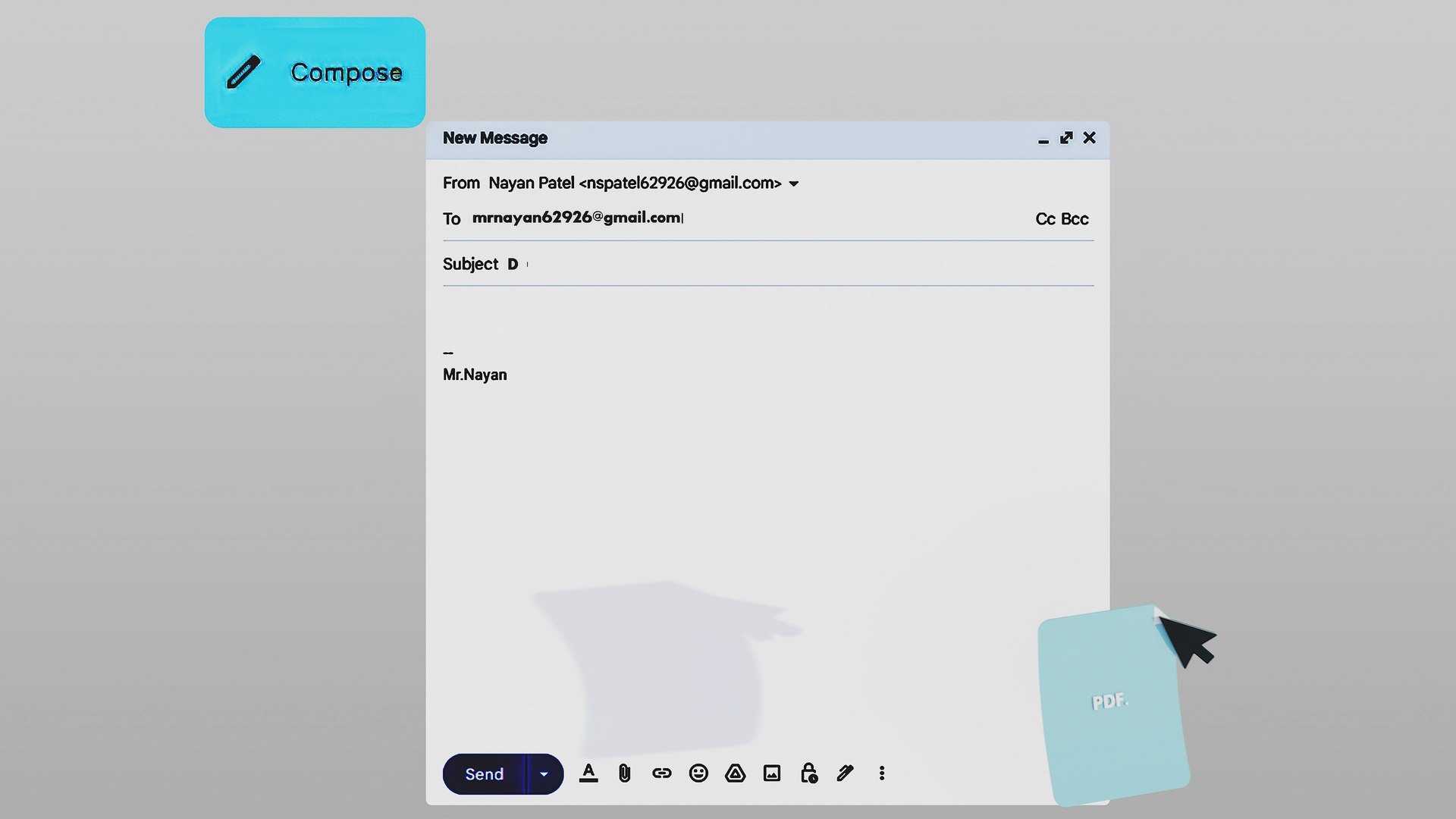 Mail Sending 3D Animation Model - TurboSquid 2052668