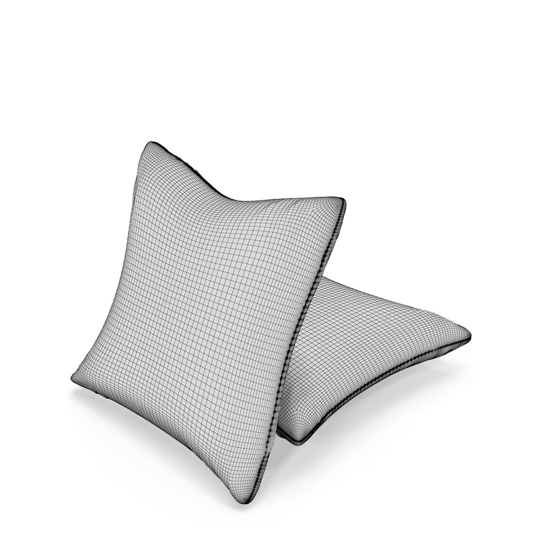 3D Ikea Cushion Model - TurboSquid 1376292