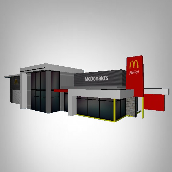 Free McDonalds 3D Models for Download | TurboSquid