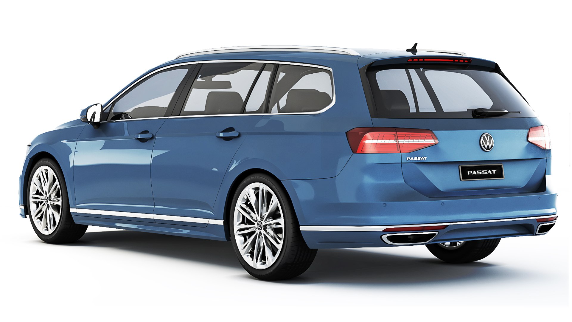 Volkswagen Passat B8 Variant R-Line 2015 3D Model - TurboSquid 2092809