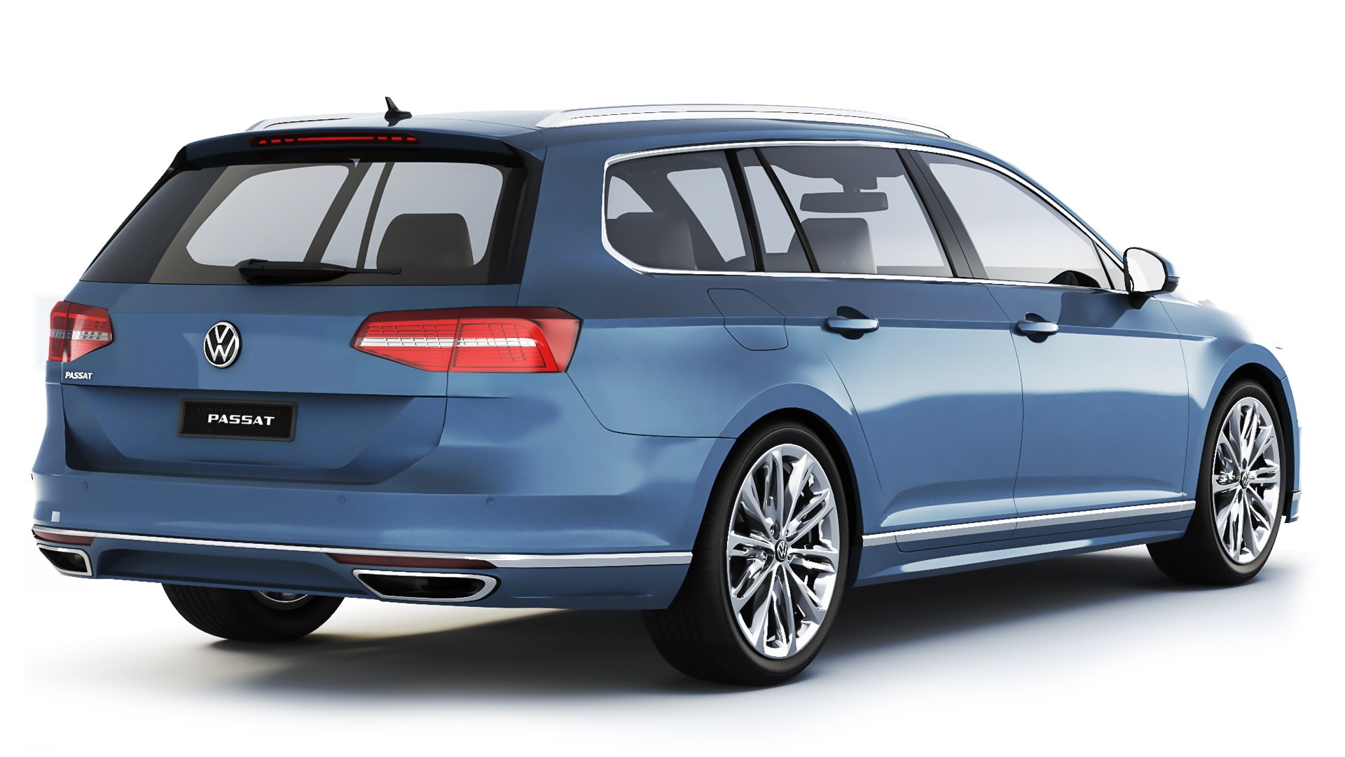 Volkswagen Passat B8 Variant R-Line 2015 3D Model - TurboSquid 2092809