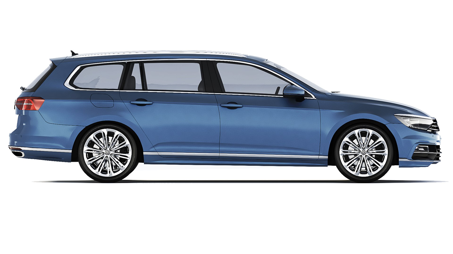 Volkswagen Passat B8 Variant R-Line 2015 3D Model - TurboSquid 2092809