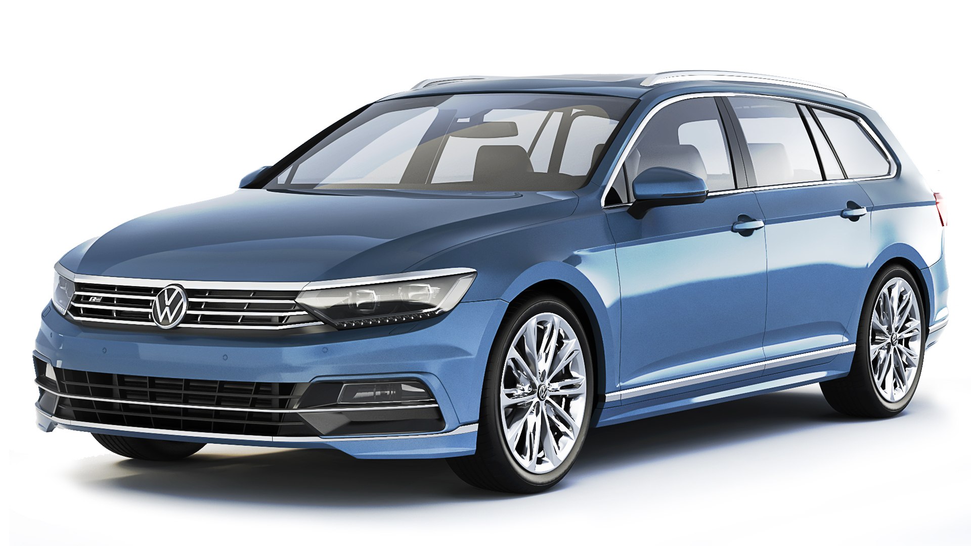 Volkswagen Passat B8 Variant R-Line 2015 3D Model - TurboSquid 2092809