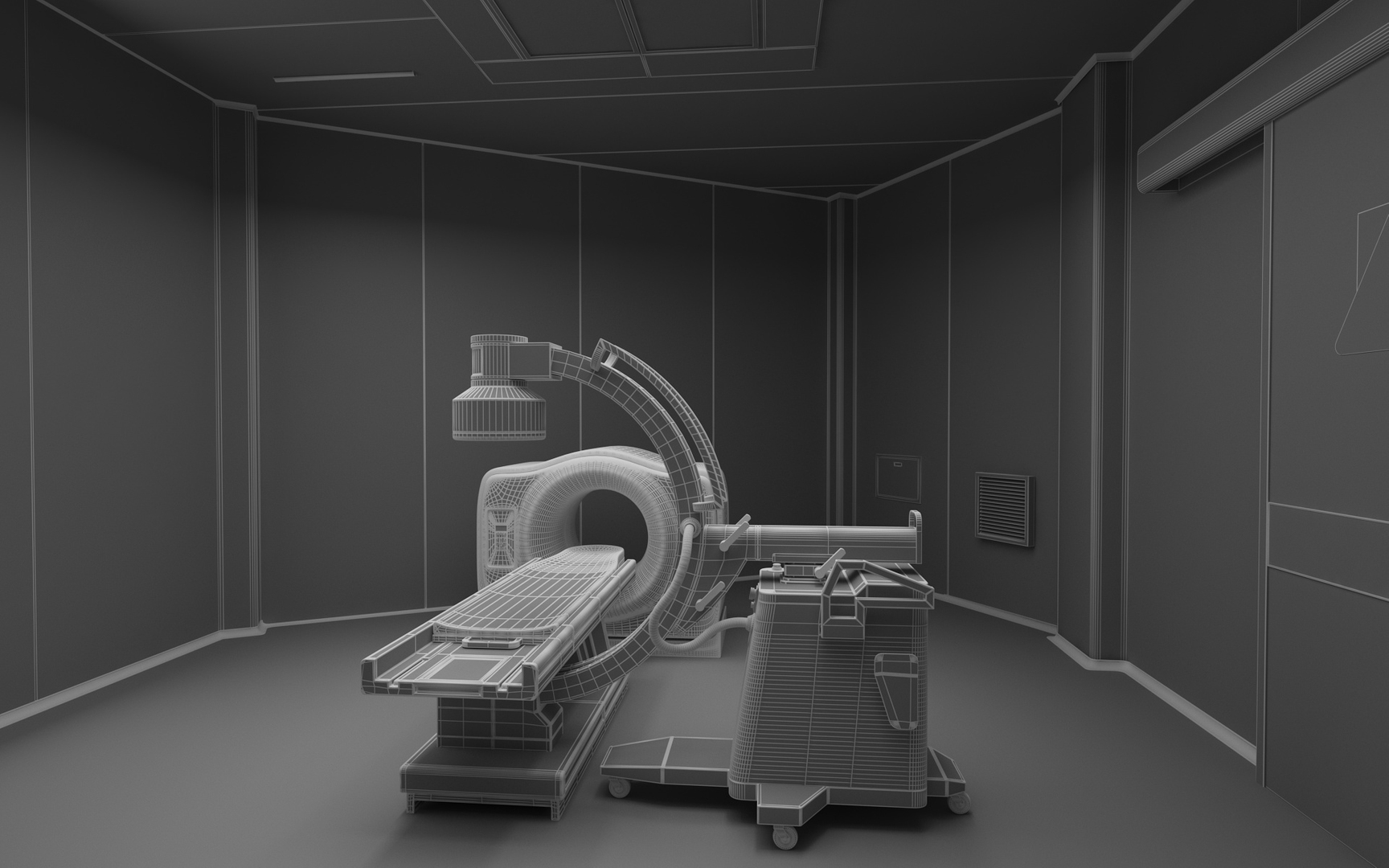 Hospital CT Room 3D - TurboSquid 1739246