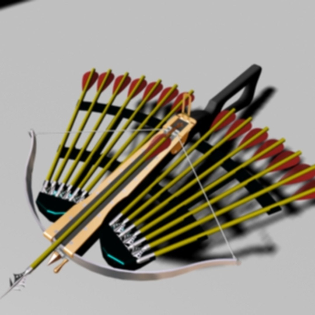 3ds Max Crossbow Bow