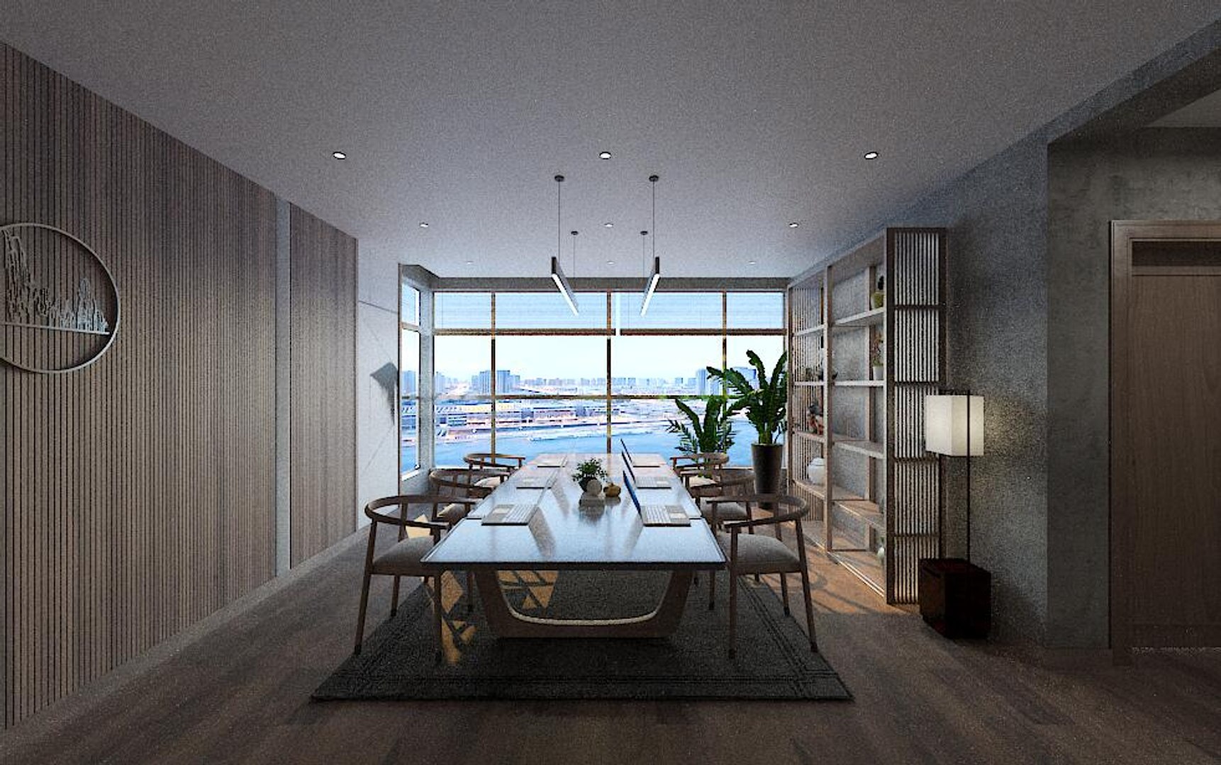 3D Japanese style office studio - TurboSquid 1758097