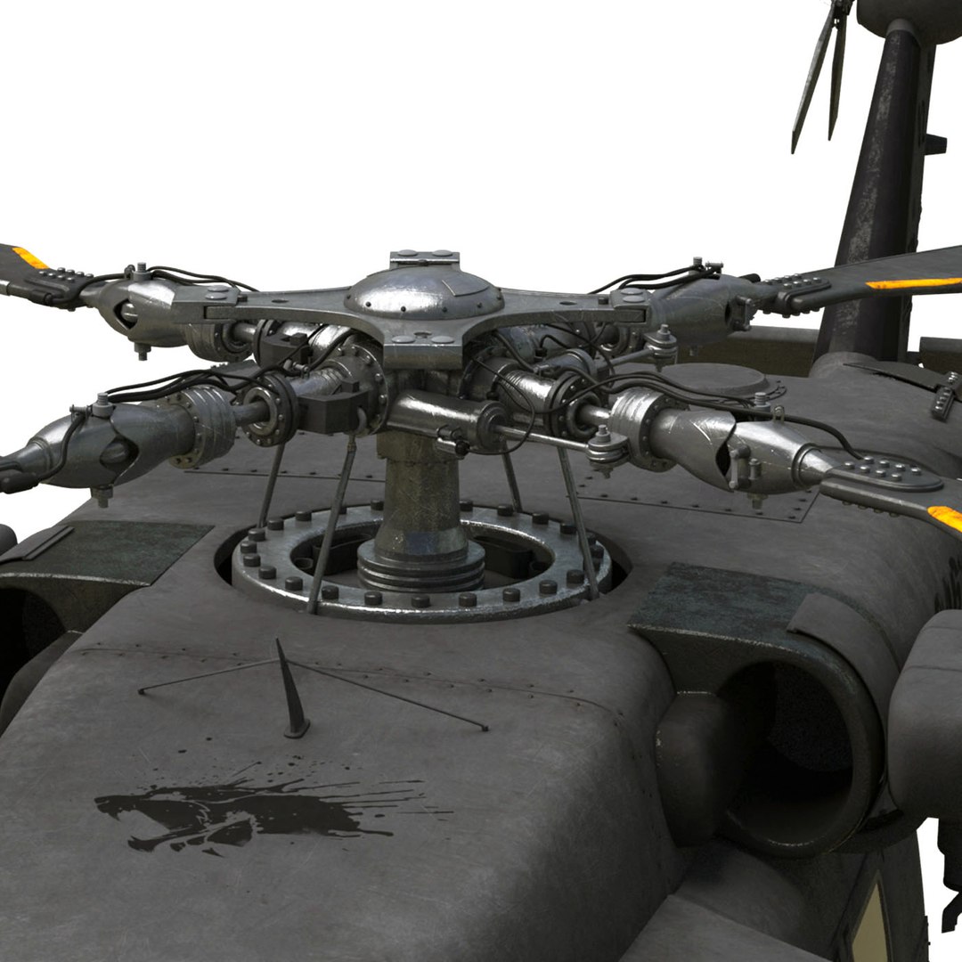 3d Rigged Uh-60m Black Hawk Model