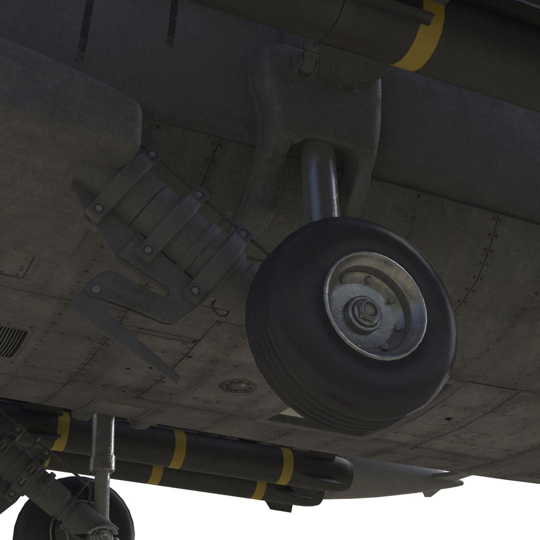 3d Rigged Uh-60m Black Hawk Model