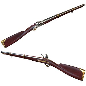 Free 3D Musket Models - Available For Download On TurboSquid