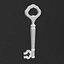 3d model old key