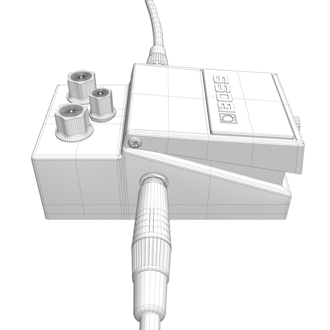 Boss Distortion DS-1 Guitar Effect Pedal 3D model - TurboSquid 2172090