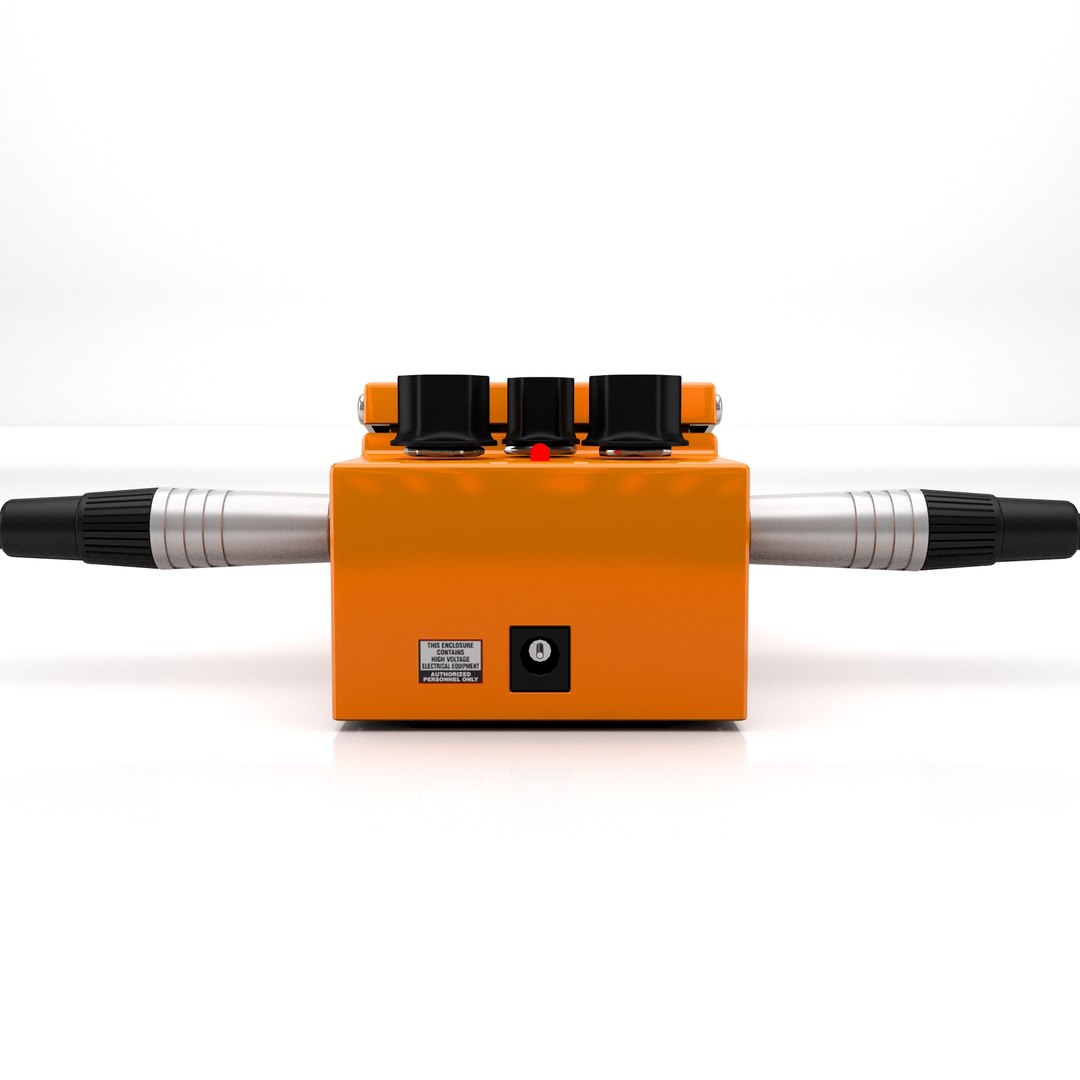 Boss Distortion DS-1 Guitar Effect Pedal 3D model - TurboSquid 2172090