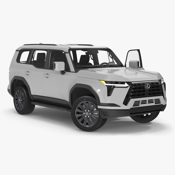 modelo 3d Lexus GX 550 SUV Blanco Aparejado - TurboSquid 2141577