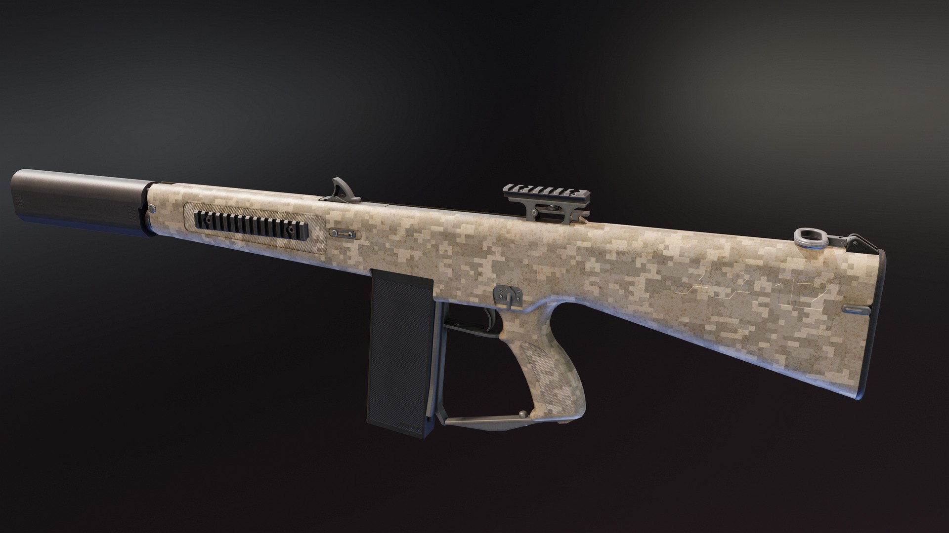 3D AA12 Shotgun - TurboSquid 2256049