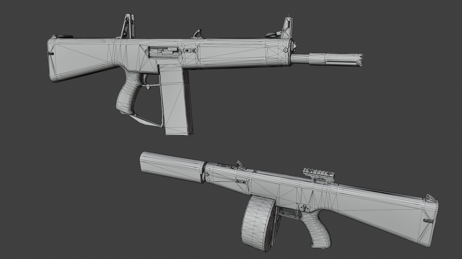 3D AA12 Shotgun - TurboSquid 2256049