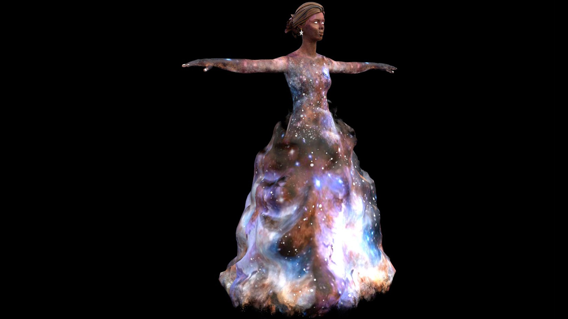 Galaxy Women Model - TurboSquid 1923796