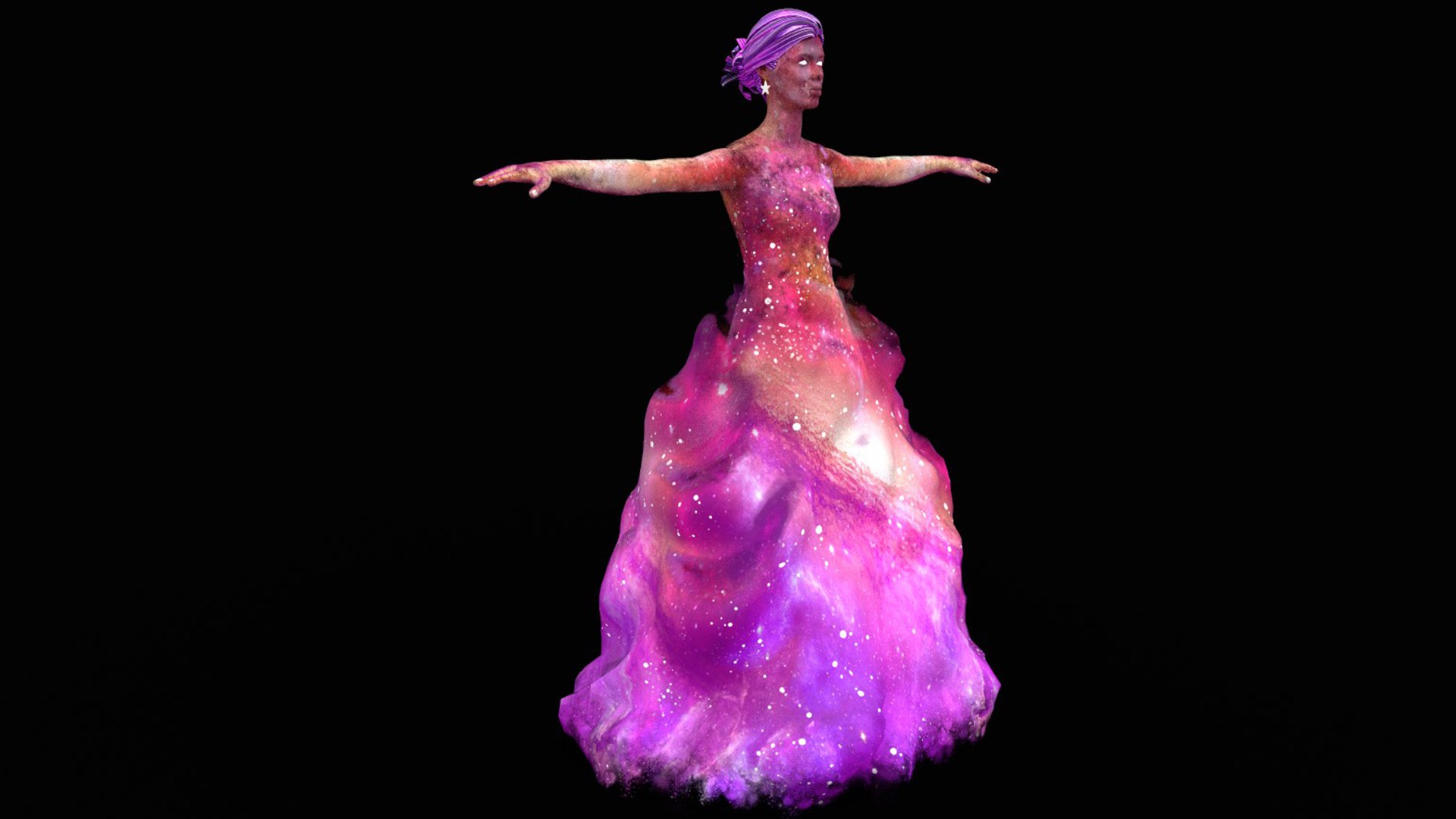 Galaxy Women Model - TurboSquid 1923796