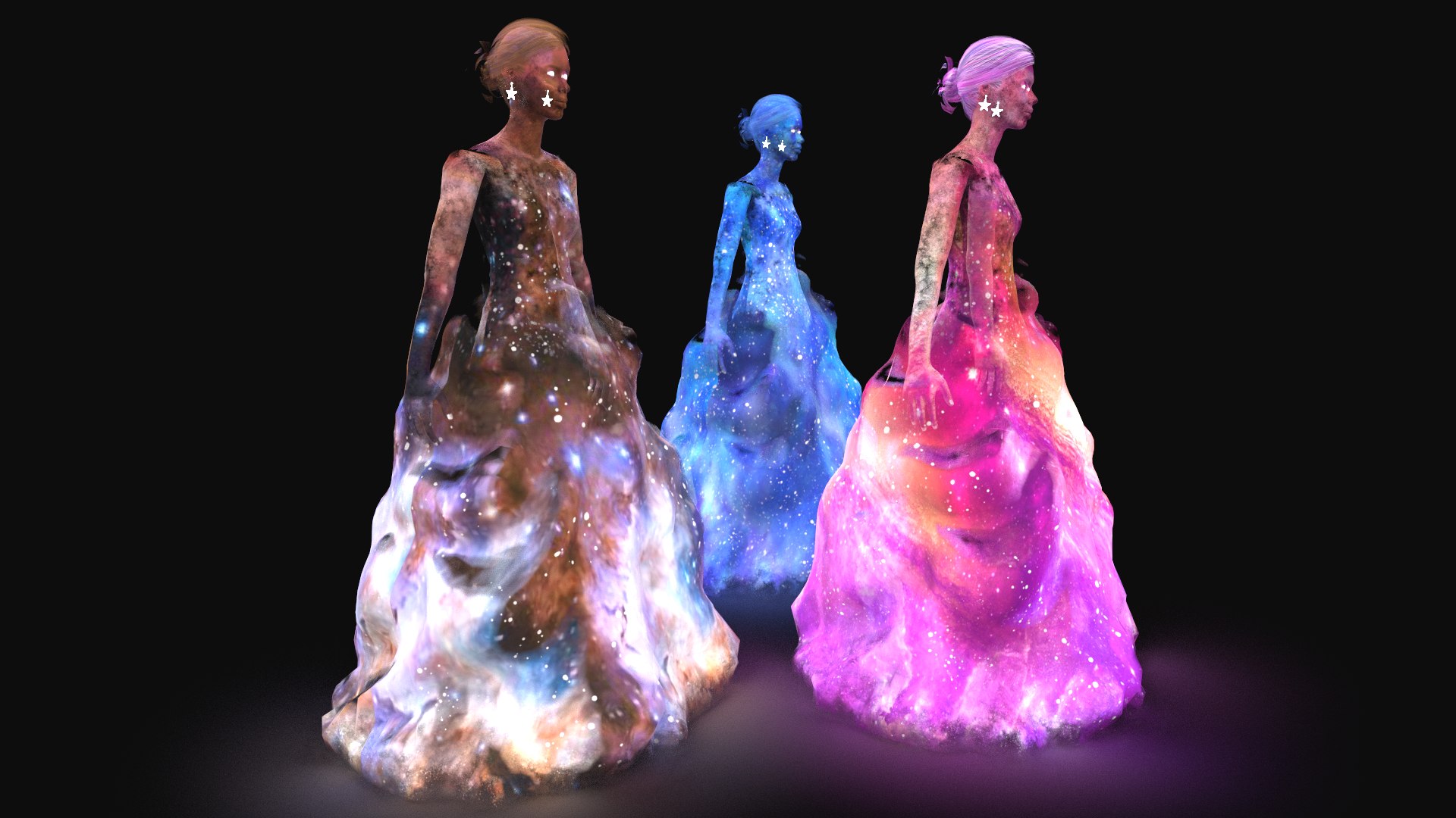Galaxy Women Model - TurboSquid 1923796