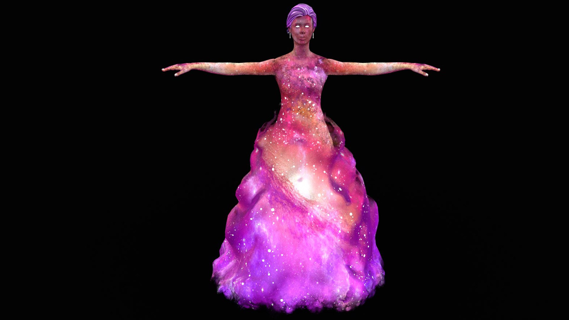 Galaxy Women Model - TurboSquid 1923796