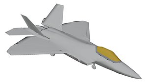 Download 3D Lockheed Martin F-22 Raptor Blender Models - TurboSquid